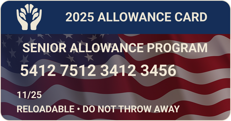 2025 Senior Allowance Program